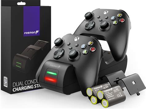 Fosmon Dual Max Charger With X Mah Rechargeable Battery Pack