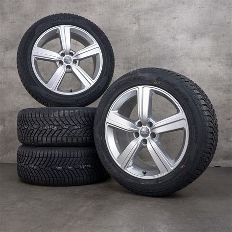 Audi 20 Zoll Felgen Q8 e tron GE Winterreifen Winterräder 4KE601025S NEU