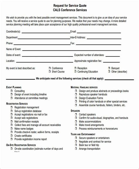Event Planning Quote Template