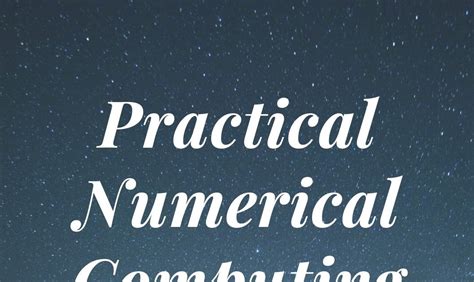 engineering library ebooks practical numerical computing using python scientific and engineering