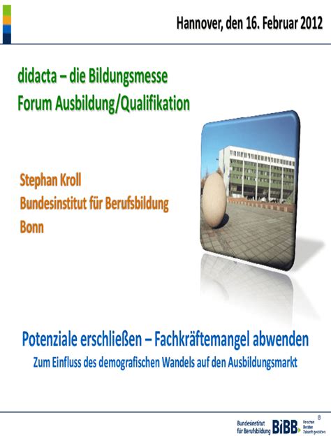 Ausfüllbar Online didactadie Bildungsmesse Forum Ausbildung