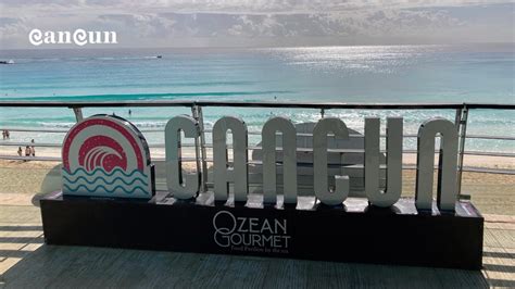 Dónde comer en CANCÚN con vista al mar Where to eat with an ocean