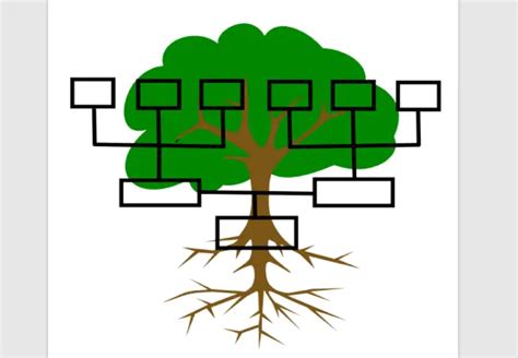 Modelos de Árvore Genealógica para imprimir e preencher