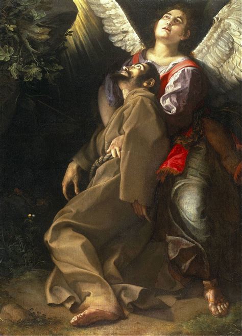 Orazio Gentileschi The Stigmatization Of Saint Francis 1600 1601