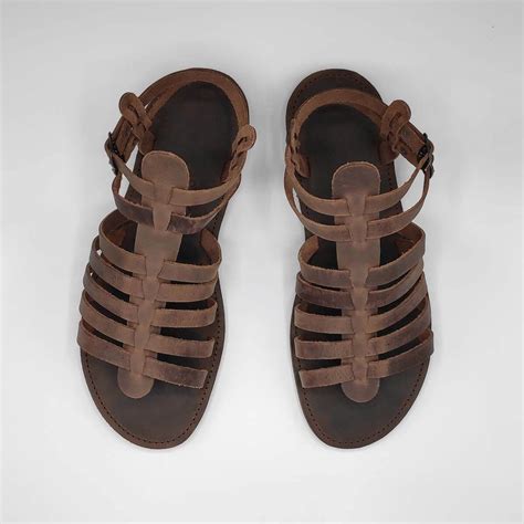 Gladiator Sandals For Men S Leather Sandals Leather Sandals Pagonis