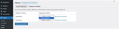 Wordpress Men Erstellen Navigation Einf Gen Und Entfernen Ionos