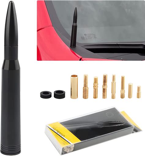 Bullet Antenna Car Vehicle Mini Car Radio Aerial Mast Compatible With