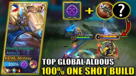 ALDOUS NEW ONE SHOT BUILD HIGH DRY AND 2 OP PENETRATION BUILD