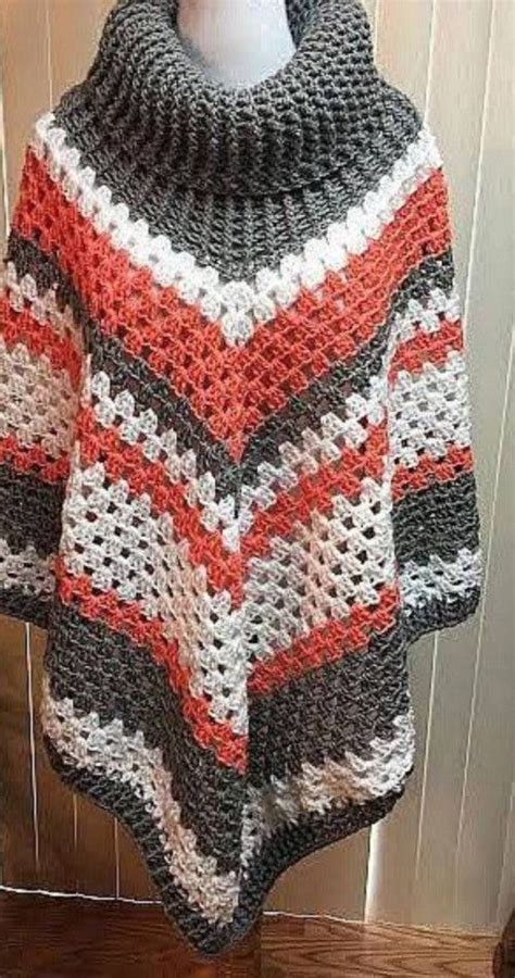Beginner Friendly Ponchos Free Crochet Patterns Artofit