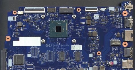 Материнская плата скан в высоком разрешении CG520 NM A804 Rev 1 0