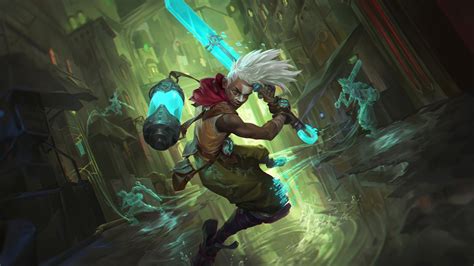 Ekko League Of Legends Wallpaper K Hd Id