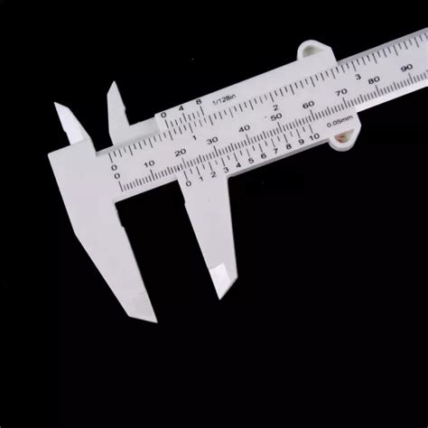 R Gle Mm En Plastique Curseur Pied Coulisse Outil De Mesure