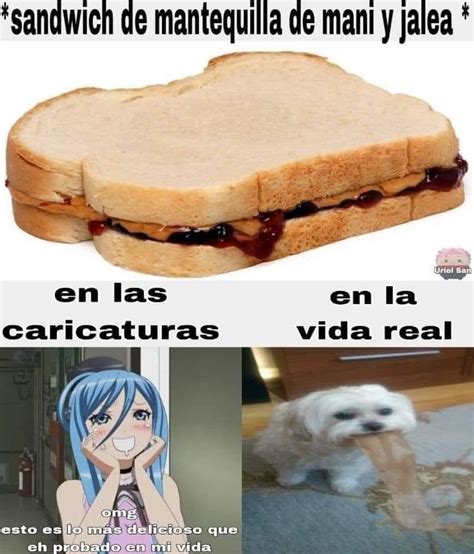 Sandwich De Mantequilla De Mani Y Jalea En Las Caricaturas Esto Es