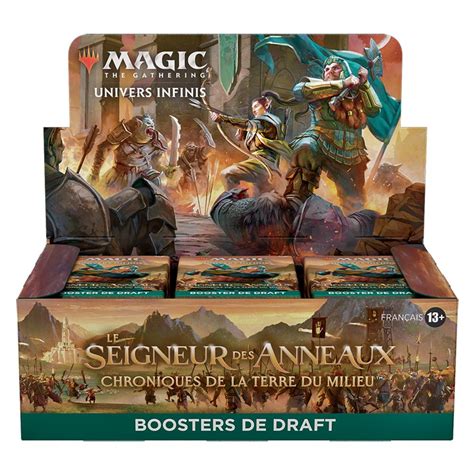 Magic the Gathering Boîte de booster Draft Le Seigneur des Anneaux
