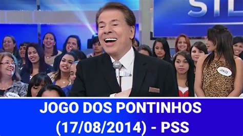 Jogo Dos Pontinhos Programa Silvio Santos Youtube
