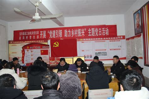 宝丰县总工会开展党建引领 助力乡村振兴12月份主题党日活动 平顶山工会网