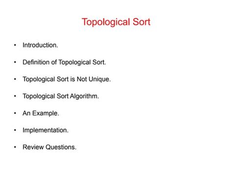 unit24 topologicalsort 2 ppt