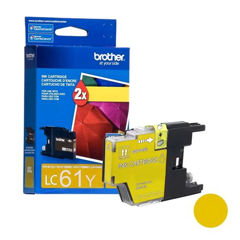 Cartucho De Tinta Brother Lc 61y Amarelo p 325 Páginas Submarino
