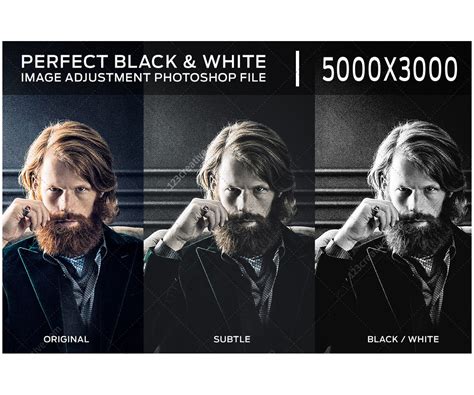 Perfect Black And White Effect In Photoshop How To Convert A Color