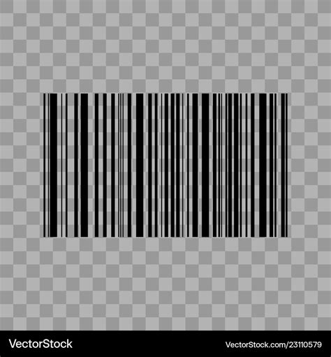 Barcode Without Numbers Transparent Background
