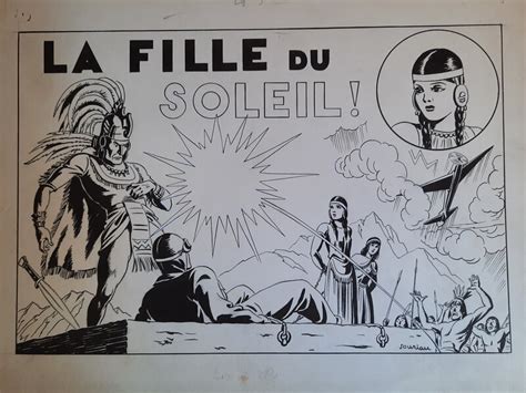 Jacques Souriau La Fille Du Soleil 1944 Original Cover