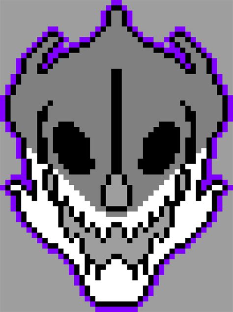 Pixilart Kfs Gaster Blaster By Skeledrago Xx