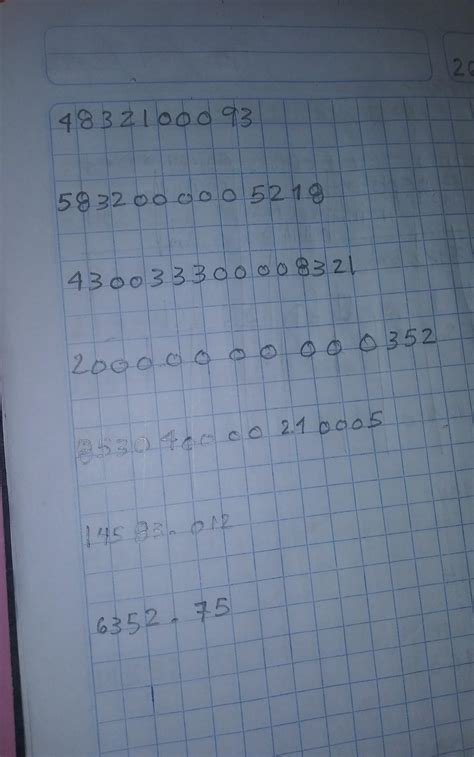 Alguien Me Ayuda Porfavor C Mo Se Escriben Esos N Meros En Letras