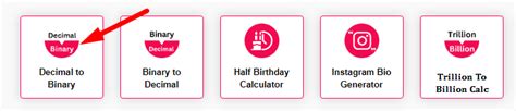 Decimal To Binary Converter Yttags