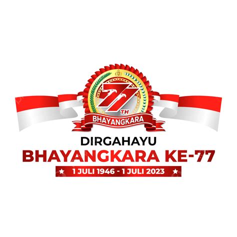 Greeting Card Of Bhayangkara Hut Vector Th Anniversary Of
