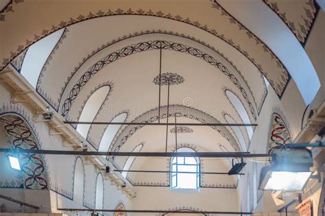Istanbul Historical Egyptian Bazaar Misir Carsisi Spice Market Stock