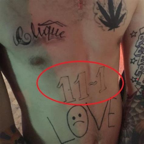 Lil Peep Tattoo Ideas To Show How Much You Know Him Wild Tattoo Art