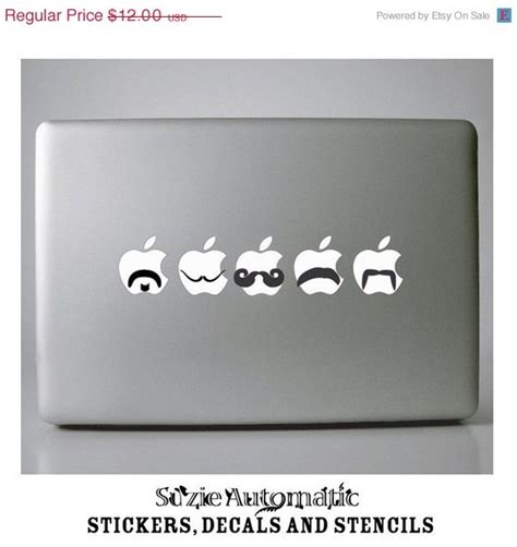 Love The Stache Computer Decal Laptop Decal Laptop Stickers Macbook