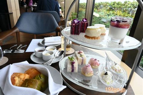 ザリッツカールトン福岡ラウンジでチェックインアフタヌーンティーと共に 地元食材ふんだんパープルのおしゃれスイーツ193go jp