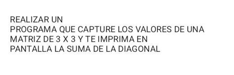 Realizar Un Programa Que Capture Los Valores De Una Matriz De X Y