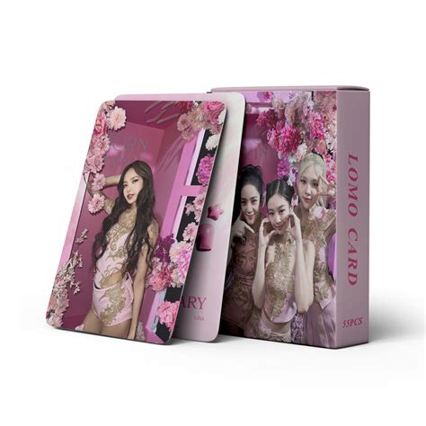Buy Pleaseedo 55 Pcs Blackpink Photocards Set Blackpink 2023 7th