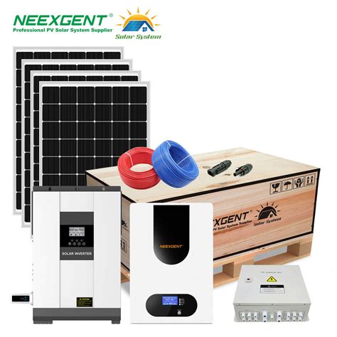 Neexgent 5kw Home Energy System With Wall Design Lithium Battery 5kw