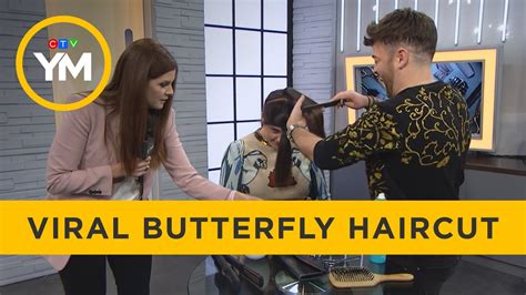 How To Get TikToks Famous Butterfly Haircut Your Morning YouTube