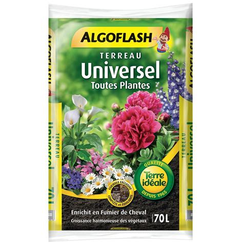 ALGO Algoflash Terreau Universel 70l Pas Cher Auchan Fr