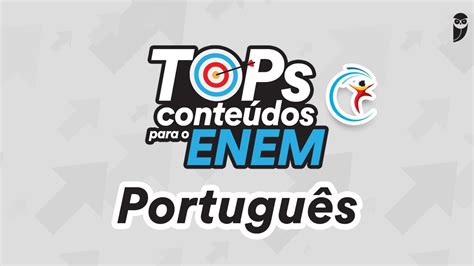 Conjunções Português Top conteúdos para o ENEM YouTube