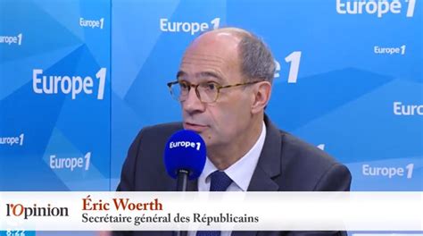 Éric Woerth François Fillon sera un très grand président de la