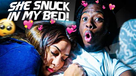 SHE SNUCK IN BED WITH ME TO CUDDLE THIS HAPPENED YouTube
