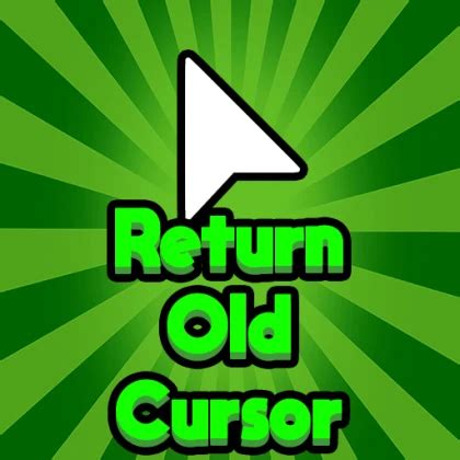 Return Old Roblox Cursor