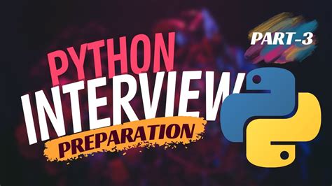 Part 3 Python Interview Preparation Codka By Bhupendra Sir YouTube