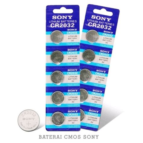 Jual Baterai CMOS PC Komputer Sony CR2032 Shopee Indonesia