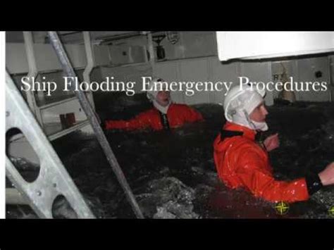 Marine Protocol Ship Flooding Emergency Procedures YouTube