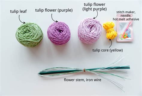 Crochet Tulip Kits Hookok
