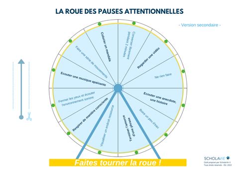 Roue Des Pauses Attentionnelles Scholavie