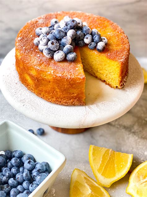 Honey Lemon Almond Flour Cake The Dish On Healthy