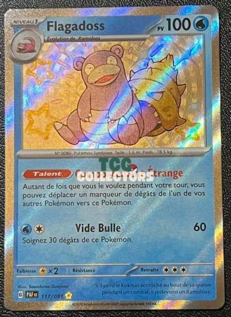 CARTE POKÉMON SHINY Flagadoss 117 091 EV4 5 Destinées de Paldea PAF