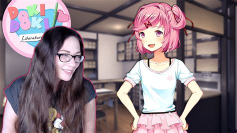 Baking Cupcakes With Our Girl Natsuki Doki Doki Literature Club Pt 3 Gameplay Youtube